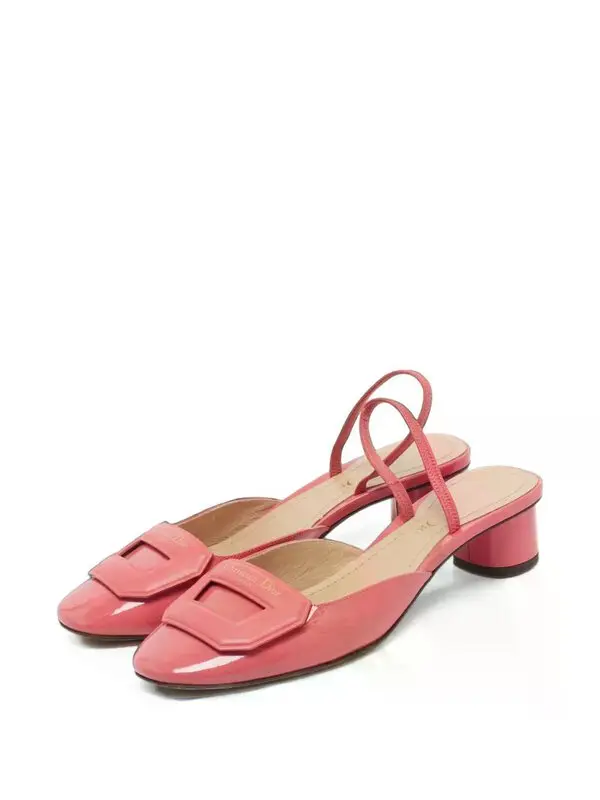 Dior Day Block-heel Pumps - Pink