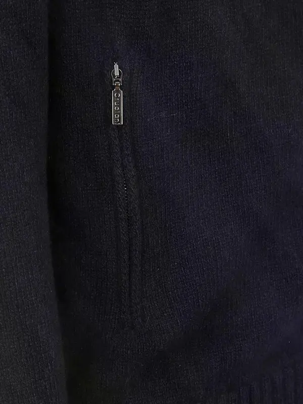 CRUCIANI Zip-up Knitted Cardigan