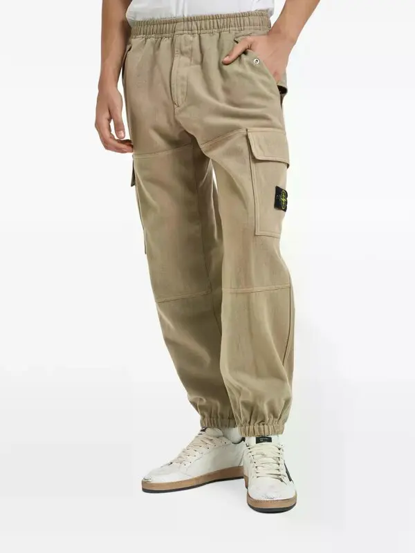 Stone Island 3100050 Wool Nylon Flannel-tc Joggers