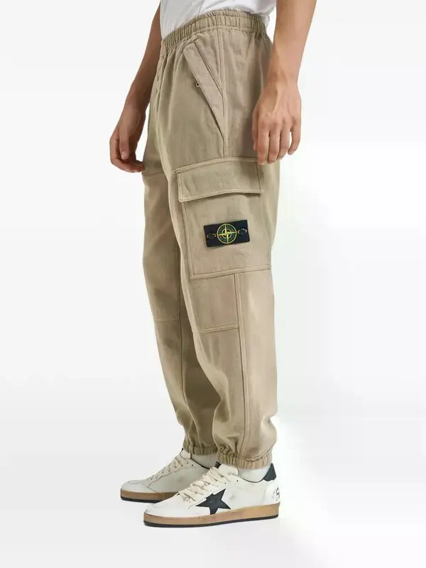 Stone Island 3100050 Wool Nylon Flannel-tc Joggers