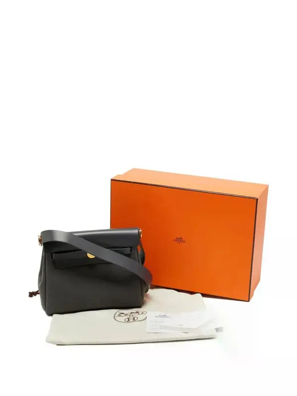 Hermès 2025 20 Herbag Shoulder Bag - Grey