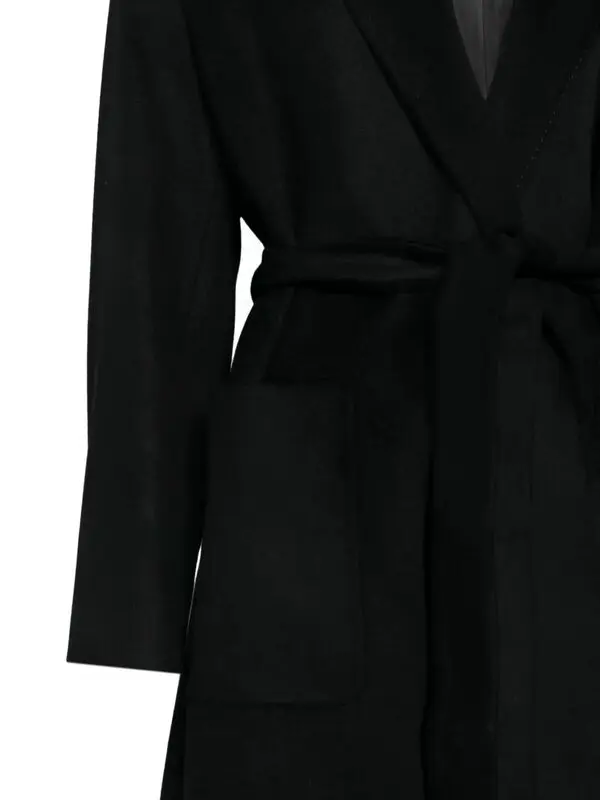 Marina Rinaldi Hooded Belted Coat