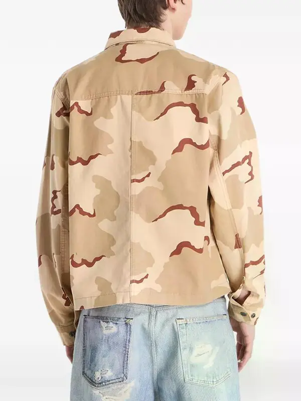 Alpha Industries Chore Camouflage-print Overshirt