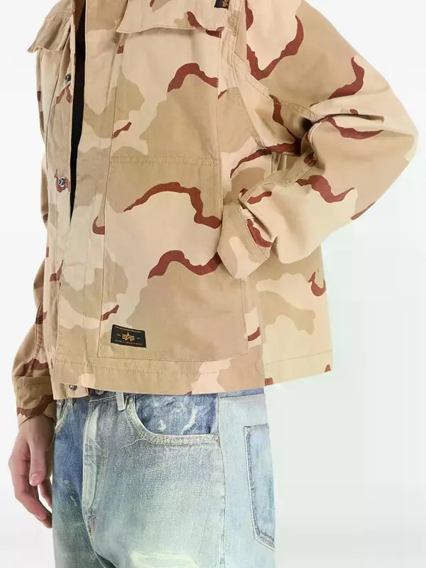 Alpha Industries Chore Camouflage-print Overshirt