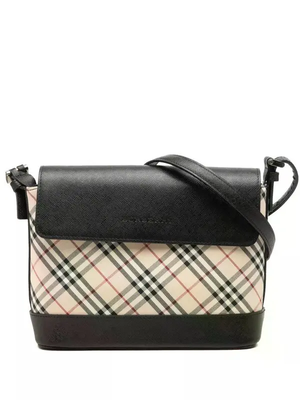Burberry 2000-2017 Nova Check Canvas Crossbody Bag
