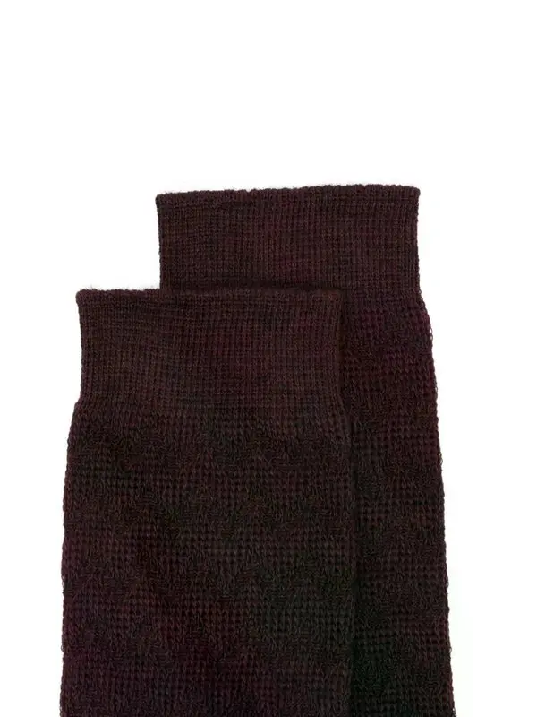 Missoni Zigzag-knit Socks