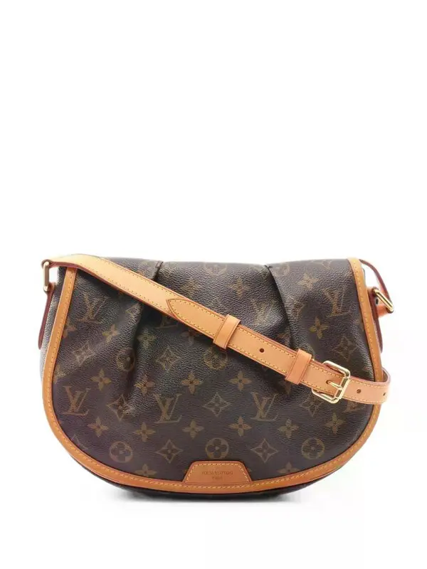 LOUIS VUITTON 2011 Pm Menilmontant Monogram Shoulder Bag