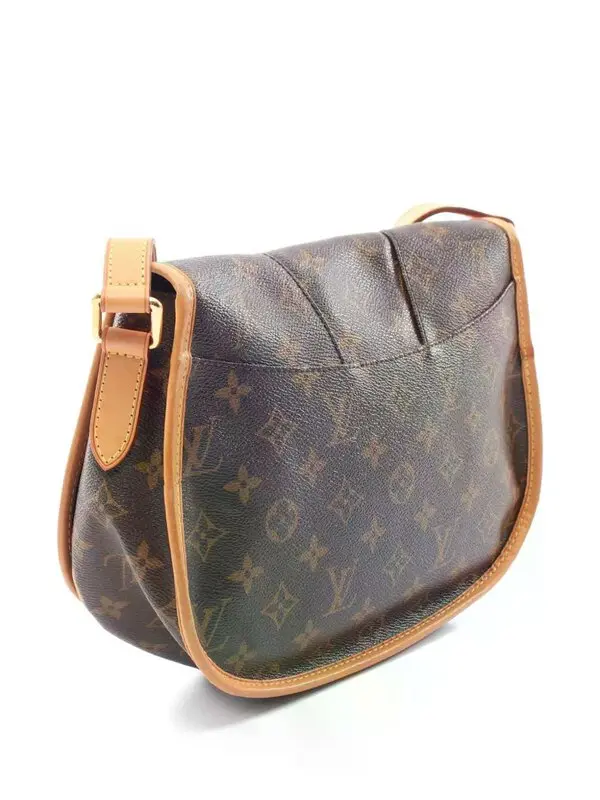 LOUIS VUITTON 2011 Pm Menilmontant Monogram Shoulder Bag - Brown