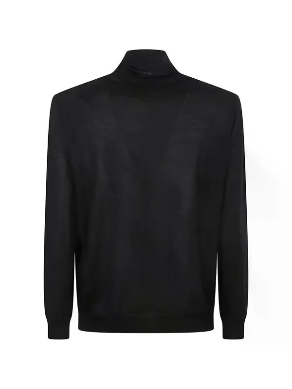 BRETT JOHNSON Fine-knit Turtleneck Sweater