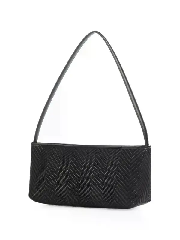 BOSS Sandy Chevron Leather Shoulder Bag - Brown