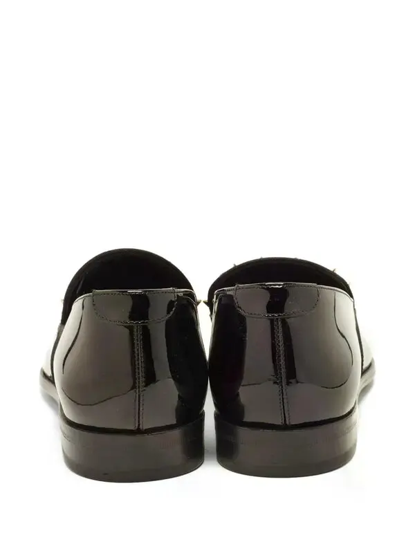 Dolce & Gabbana Studded Patent Leather Loafers