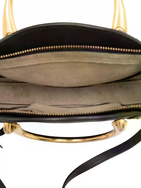 Chloé 2017 Small Suede And Calfskin Pixie Satchel