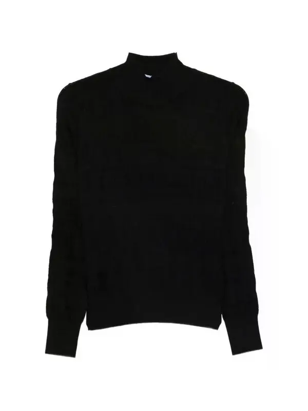 Iceberg Cable-knit Turtleneck Sweater