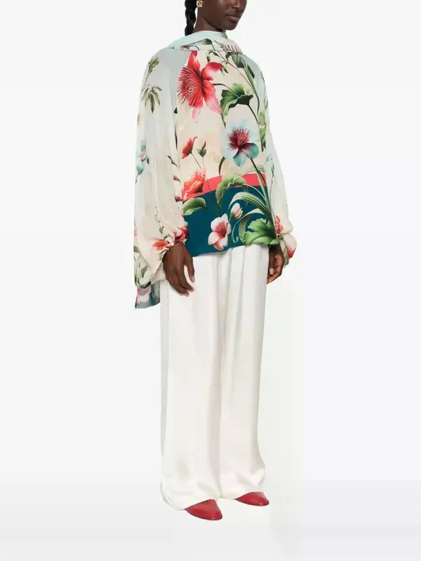 F.R.S FOR RESTLESS SLEEPERS Floral-print Blouse