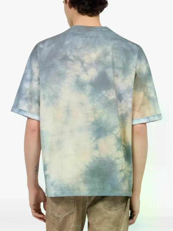 Roberto Cavalli Tie-dye Butterfly-print T-shirt