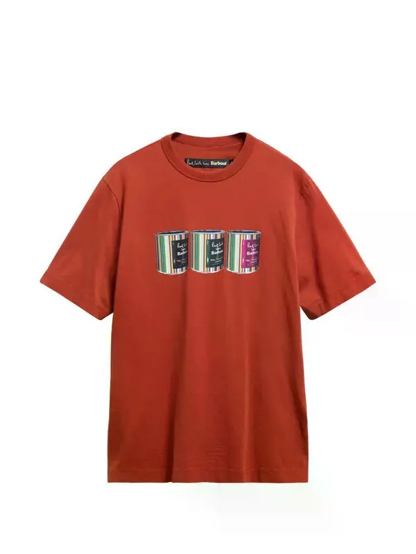 Barbour X Paul Smith Graphic-print T-shirt