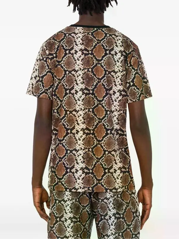Moschino Snake-print T-shirt