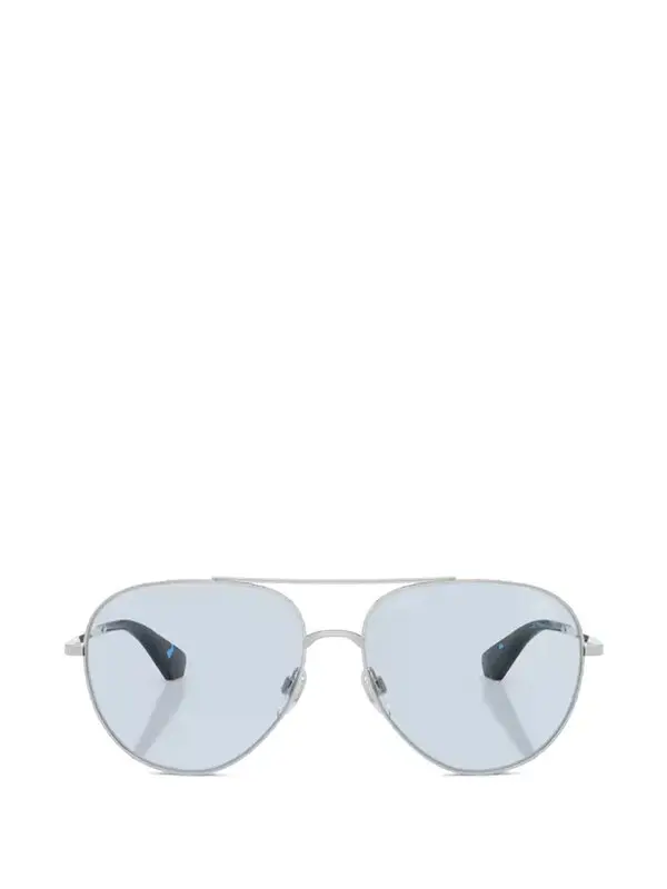 Burberry Double-bridge Pilot Sunglasses