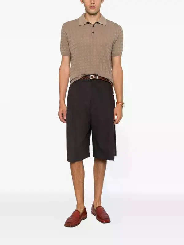 JEORDIE'S Check-pattern Polo Shirt