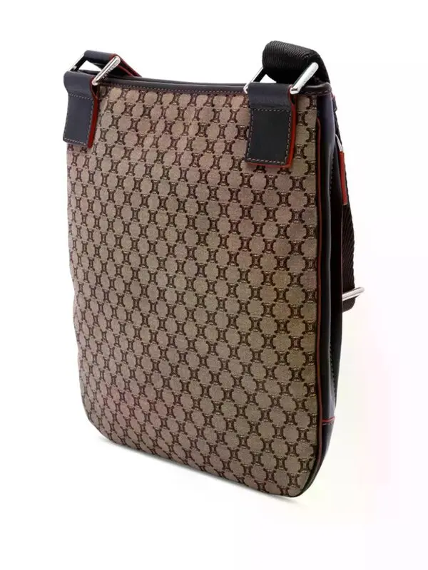 Celine 2007 Macadam Canvas Messenger Bag Crossbody Bag