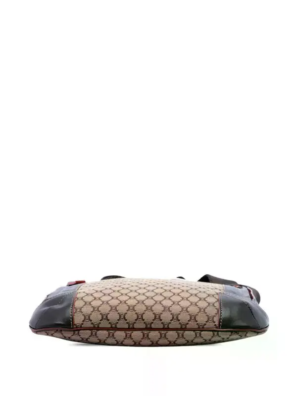 Celine 2007 Macadam Canvas Messenger Bag Crossbody Bag