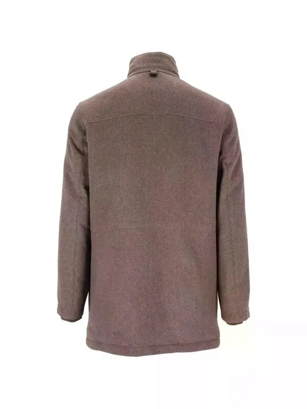 Corneliani High-neck Single-breasted Coat