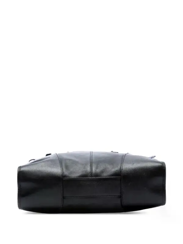 Dior 2008 Leather Vertical Tote Bag