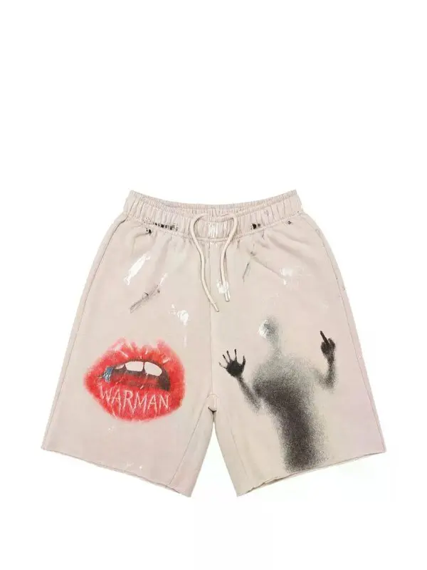 WARMAN Graphic-print Shorts