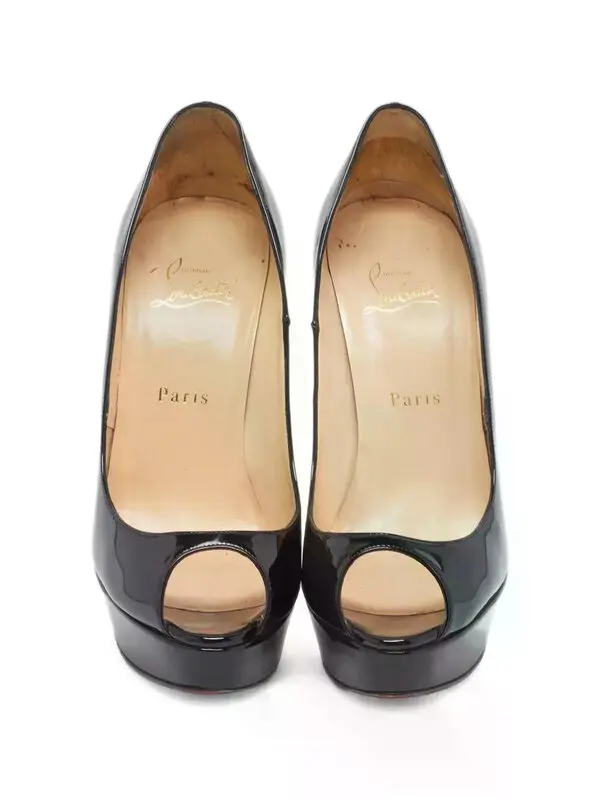 CHRISTIAN LOUBOUTIN Lady Peep Platform Pumps