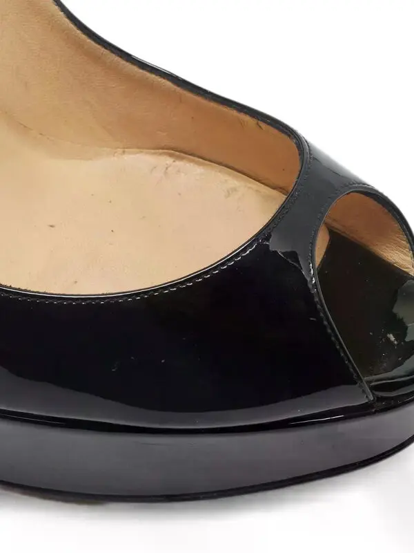 CHRISTIAN LOUBOUTIN Lady Peep Platform Pumps