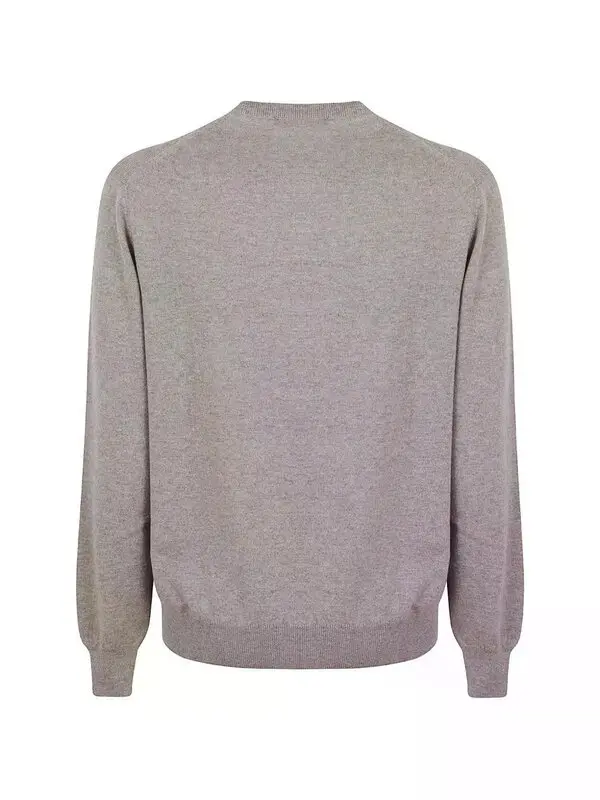 CRUCIANI Raglan-sleeve Crew-neck Sweater