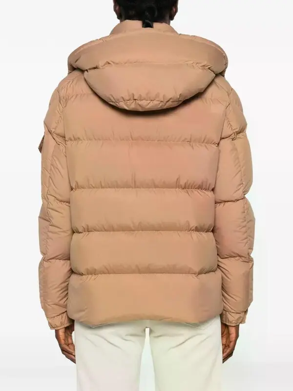 Moncler Maya 70 Padded Jacket - Brown