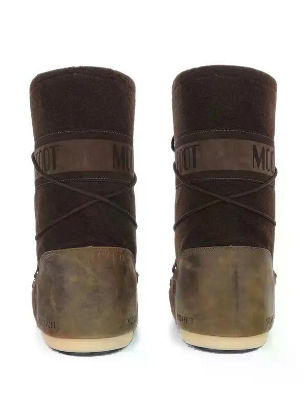 Moon Boot Icon Nubuck Dark Felt Boots