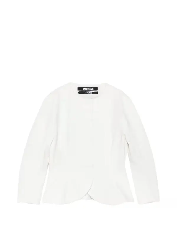 Jacquemus La Veste Palmier Jacket - White