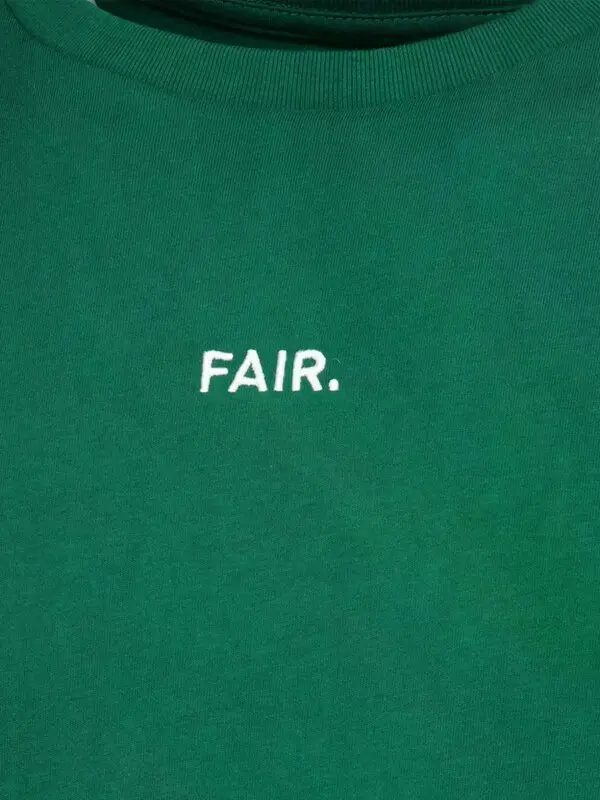 FAIR Amore Rossu Logo-embroidered T-shirt