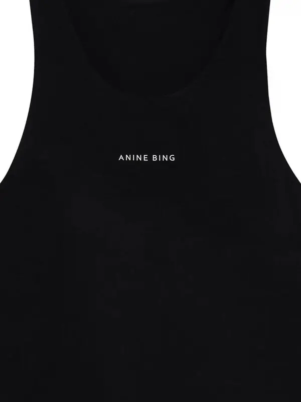 ANINE BING Elina Logo-print Sports Bra