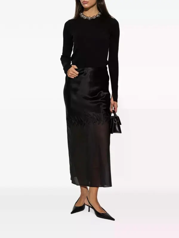 BY MALENE BIRGER Mariella Ribbed-knit Top