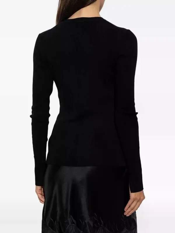 BY MALENE BIRGER Mariella Ribbed-knit Top