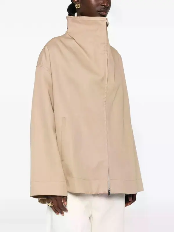 TOTEME Corduroy-collar Zip-up Jacket