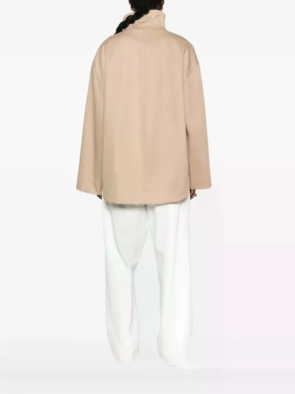 TOTEME Corduroy-collar Zip-up Jacket