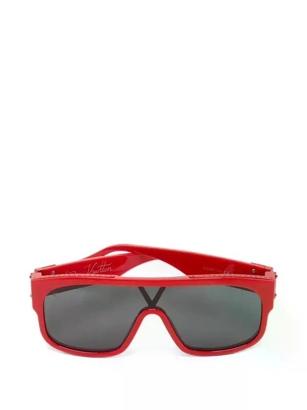 LOUIS VUITTON 1.1 Millionaires Shield Sunglasses - Red