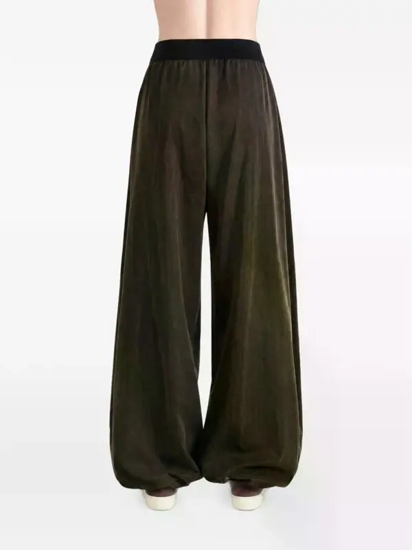 CORTANA Espera Pleated Elasticated-cuff Trousers