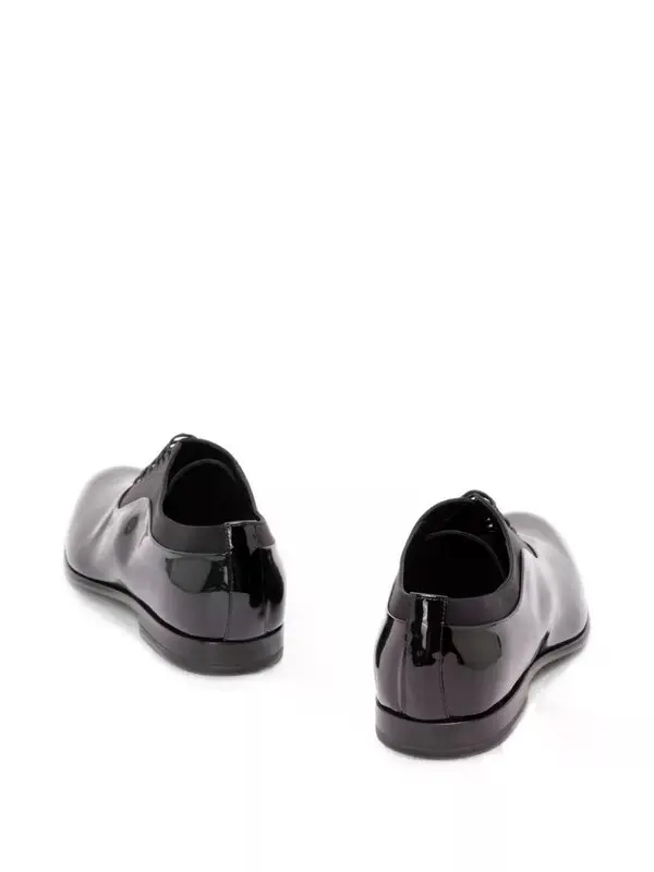 Dolce & Gabbana Patent-leather Lace-up Shoes