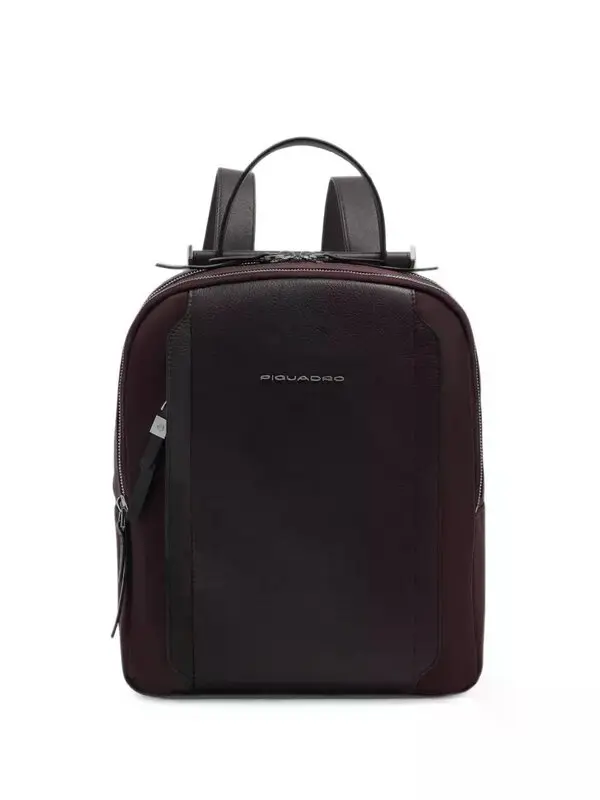 PIQUADRO Logo-plaque Backpack