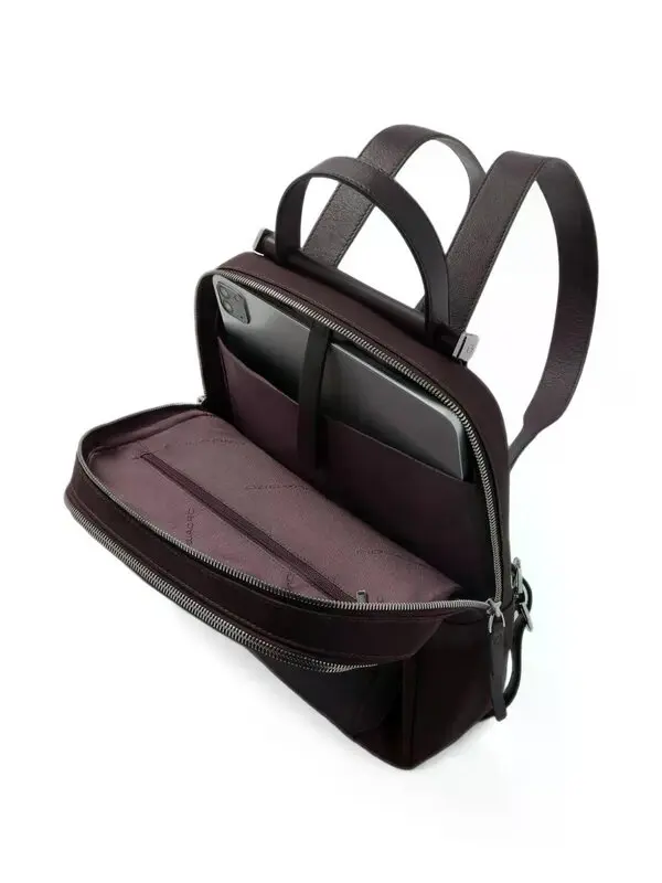 PIQUADRO Logo-plaque Backpack