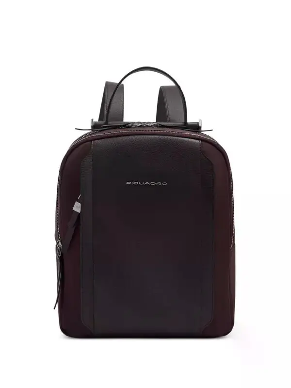 PIQUADRO Logo-plaque Backpack