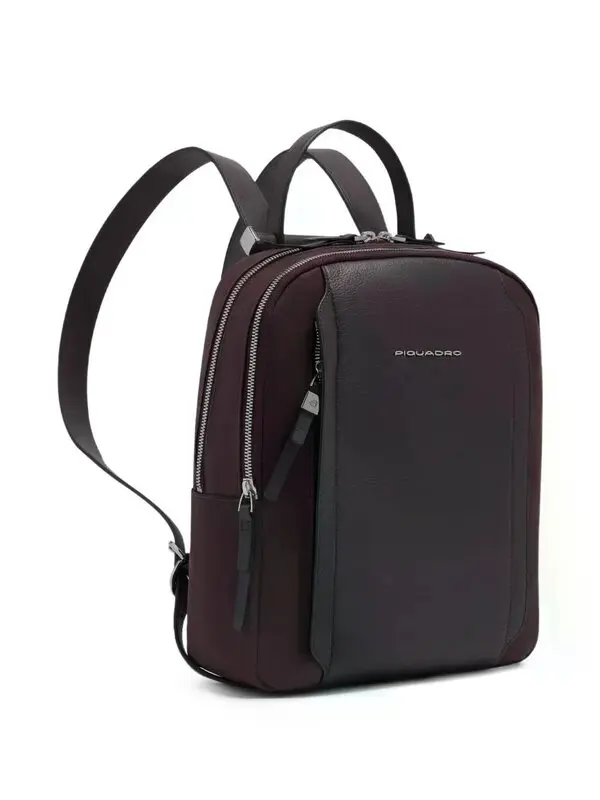 PIQUADRO Logo-plaque Backpack
