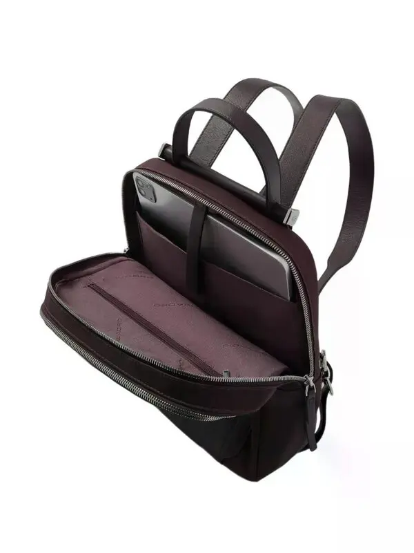 PIQUADRO Logo-plaque Backpack