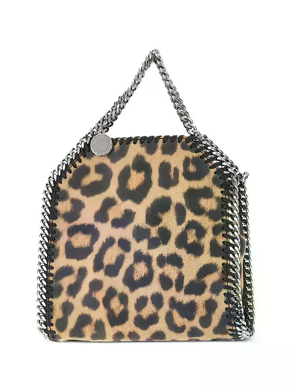 Stella McCartney Falabella Leopard-print Tote Bag - Neutrals