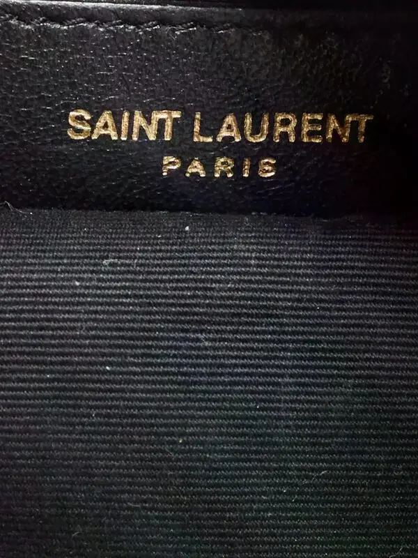 Saint Laurent 2021 Joe Matelassé-effect Leather Backpack